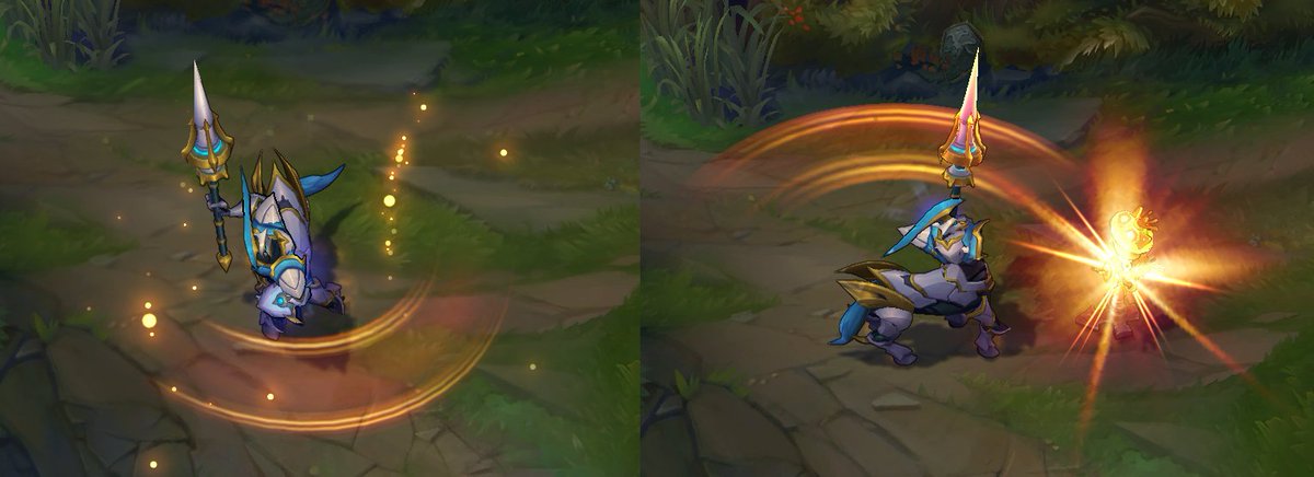 New skin on the PBE "Lancer Zero Hecarim" : r/leagueoflegends