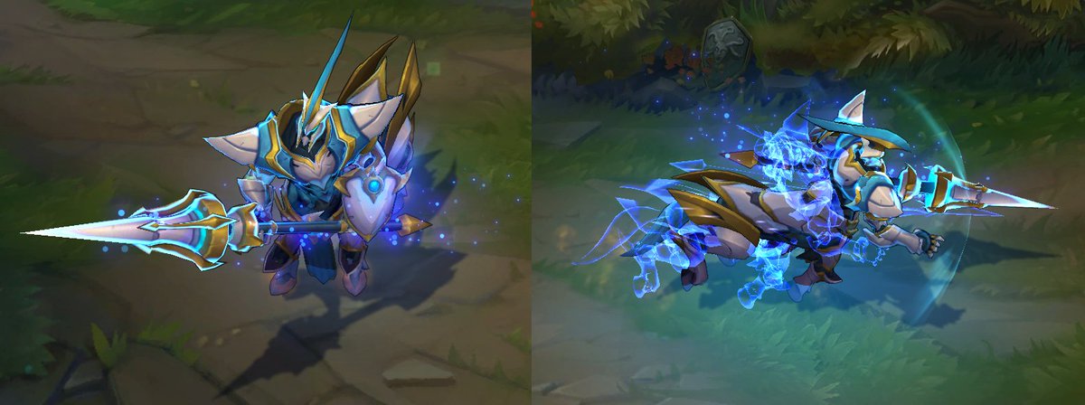 New skin on the PBE "Lancer Zero Hecarim" : r/leagueoflegends