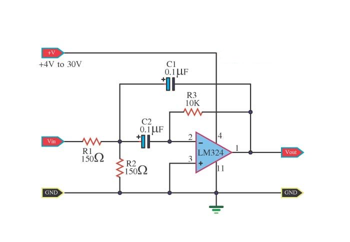 Lm324 Oscillator Schematic