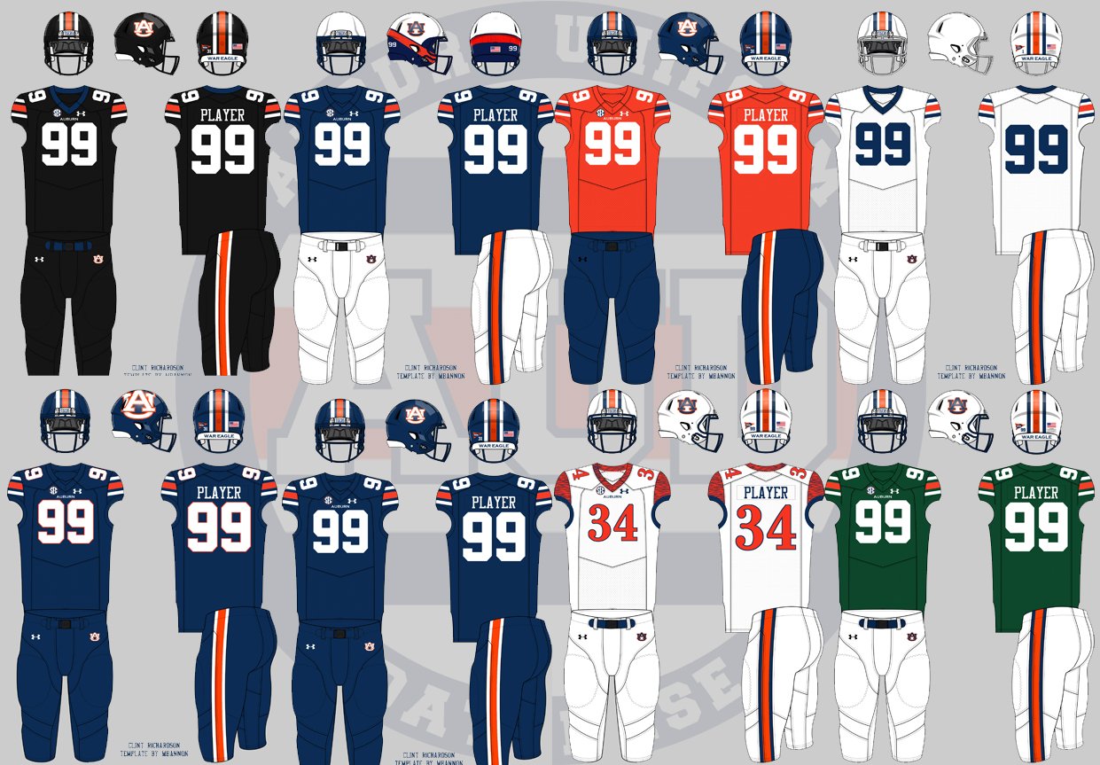 Cool Football Uniform Ideas