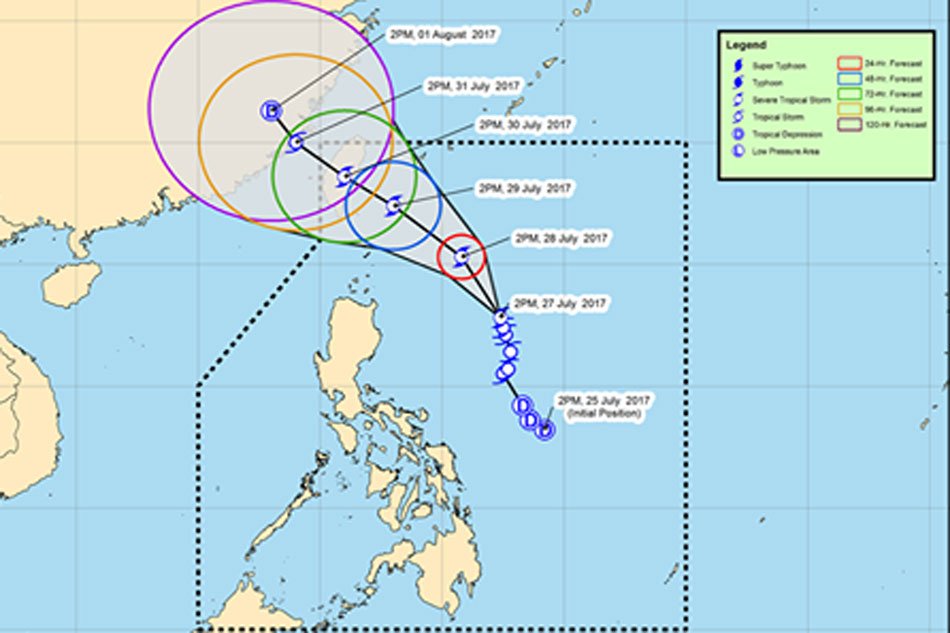GorioPH intensifies into severe tropical storm, signal no.1 up in ...