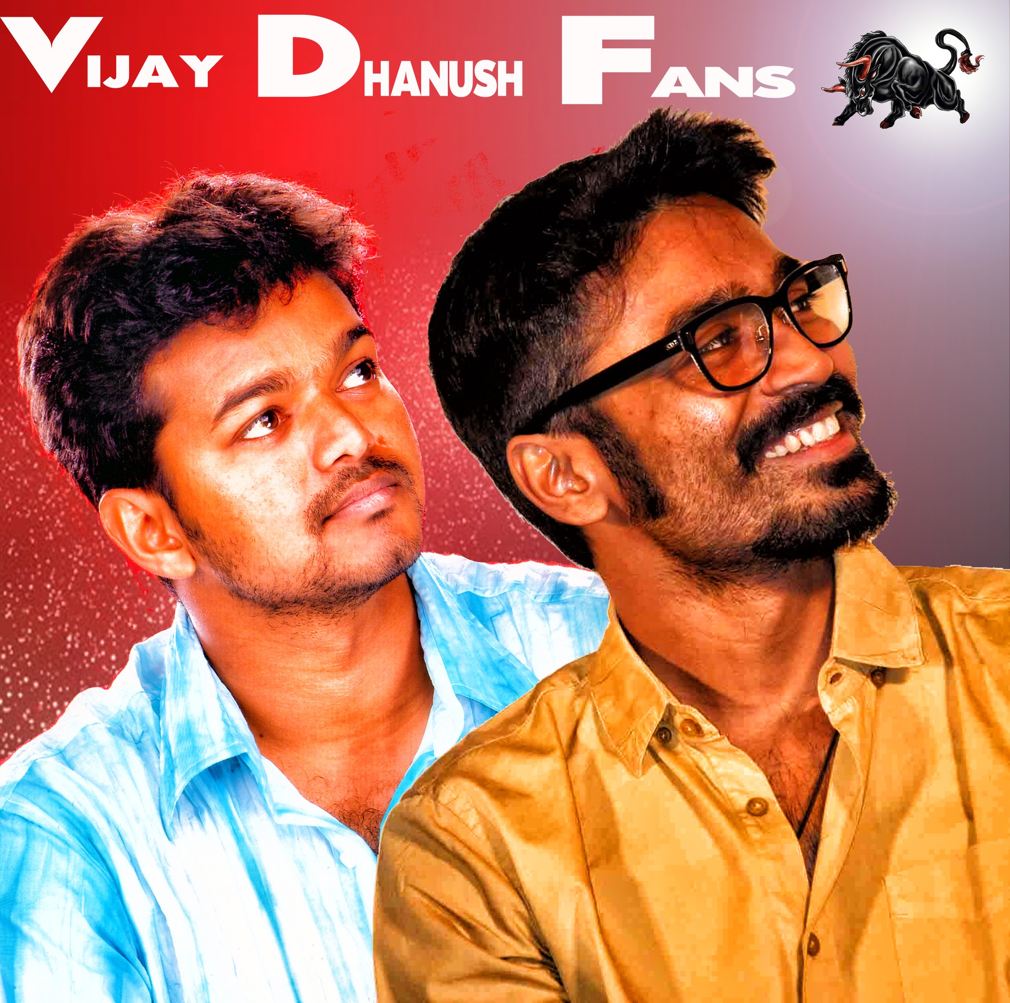 Vijay With Dhanush