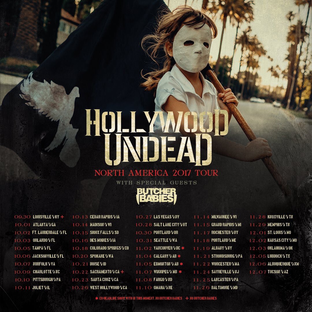 Hollywood Undead Upcoming Concerts