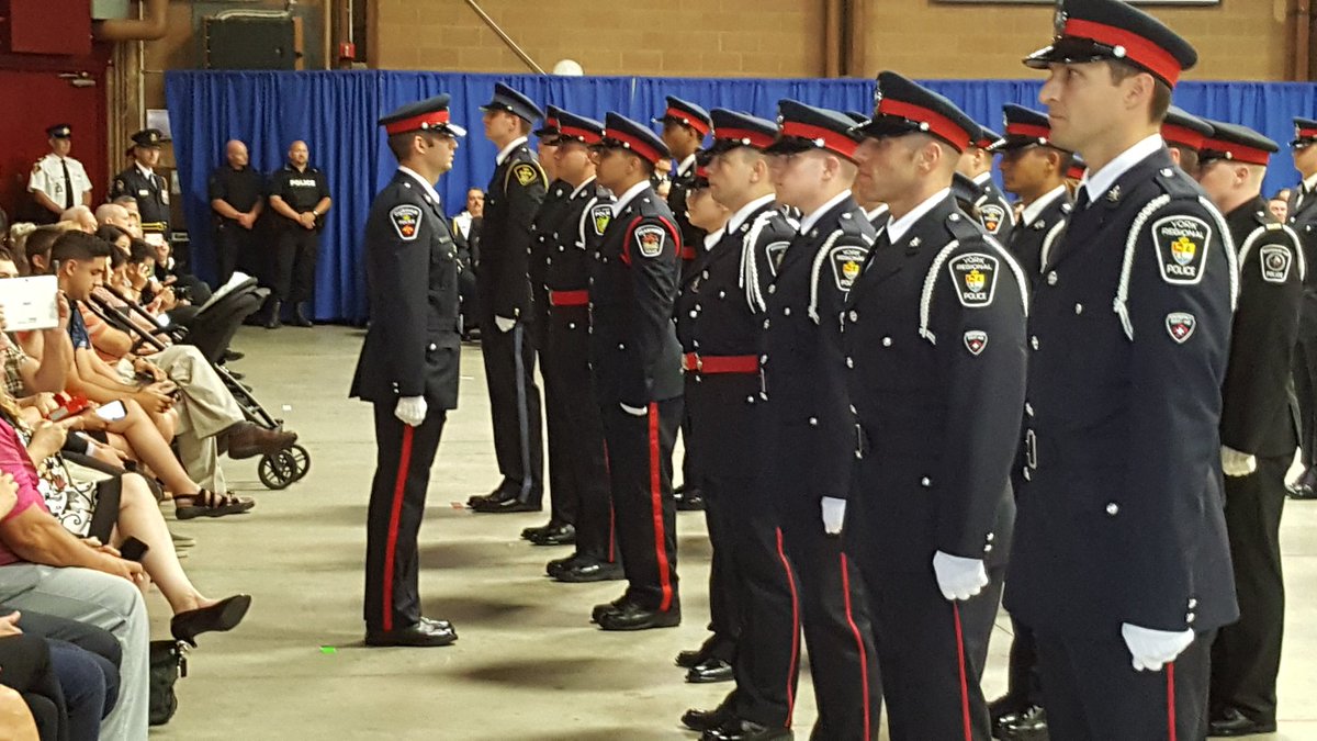 So proud of our 15 new recruits graduating from the Ontario Police ...