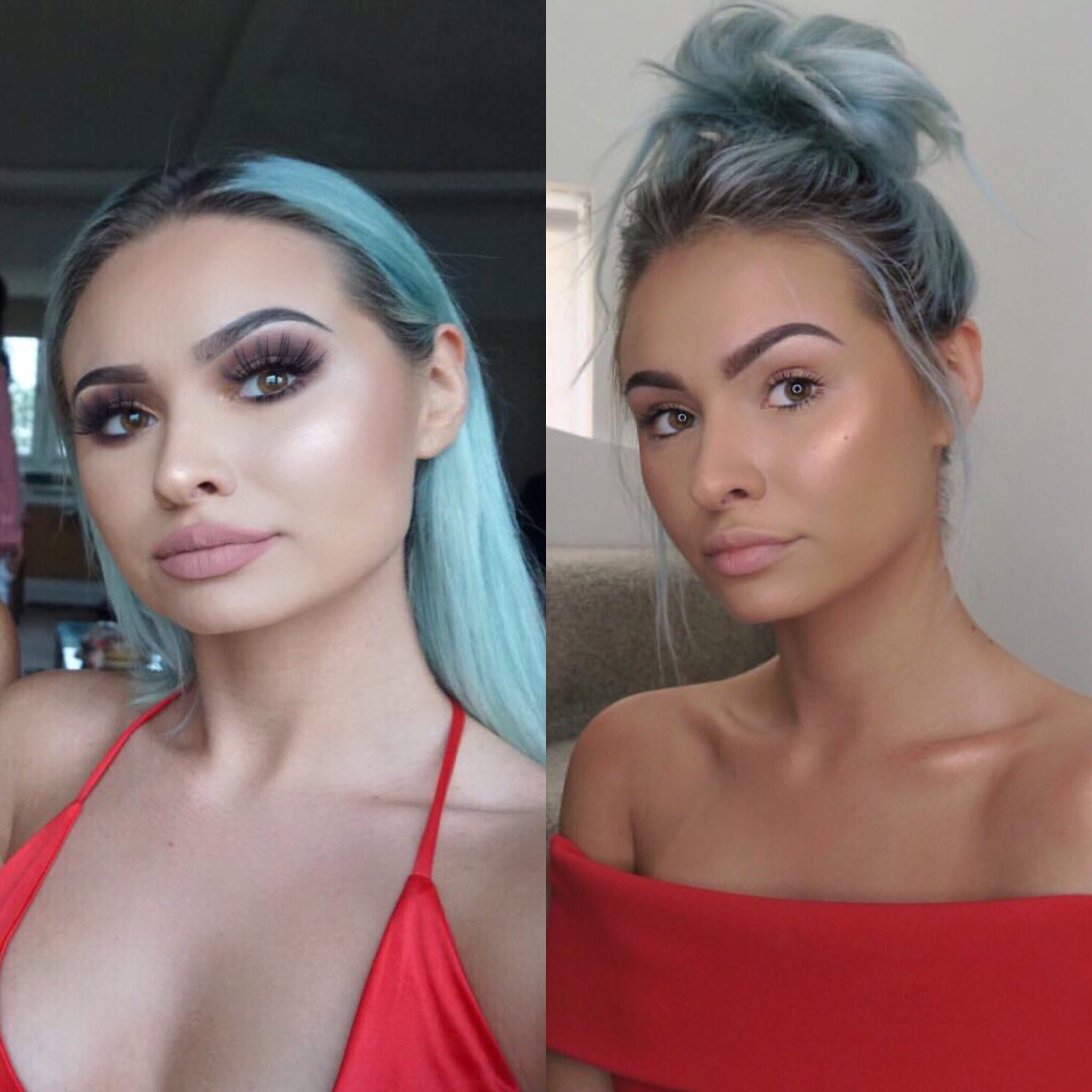 Thalia Before And After