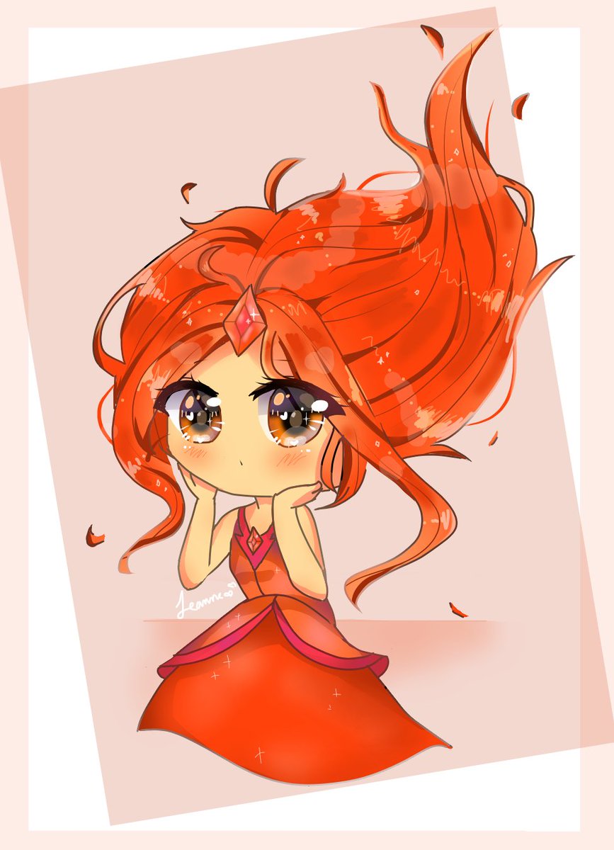 Adventure Time Chibi Flame Princess
