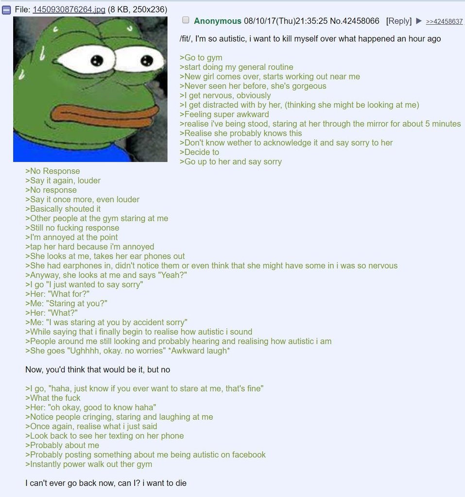 4chan greentext on Twitter: "/fit/izen apologises https://t.co/uxOZsHqfl8 - read more 4chan ...