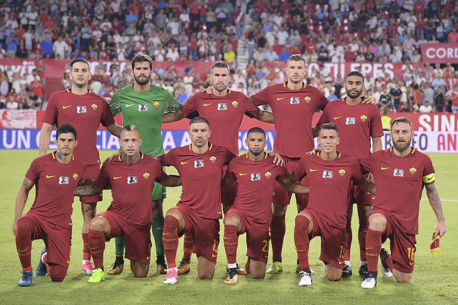 Roma Soccer Team Players