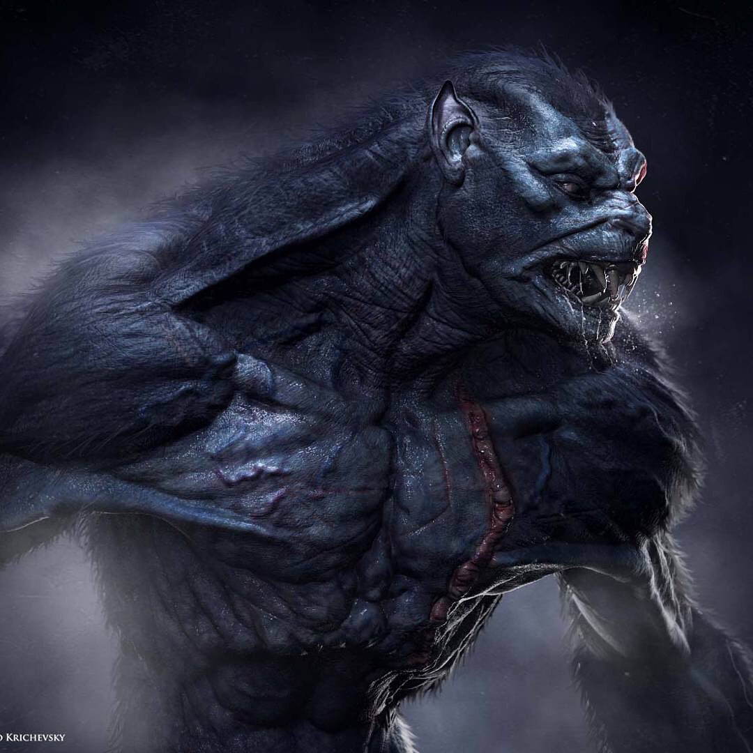 Underworld Werewolf Concept Art