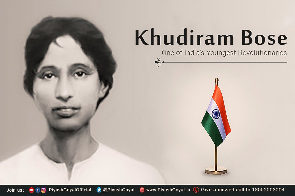 Remembering Khudiram Bose, one of the youngest & most prominent figures ...