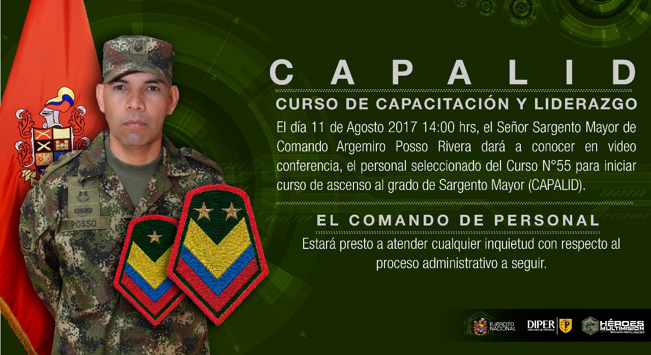 Grado De Sargento Mayor Del Ejercito