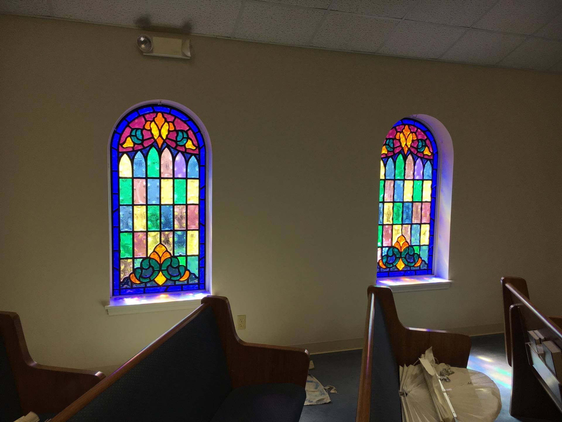 Stained Glass Church Baptist
