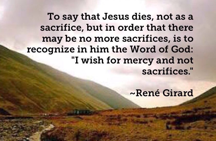 Rene Girard Quotes Austen Ivereigh: "Terrific New Documentary On Life