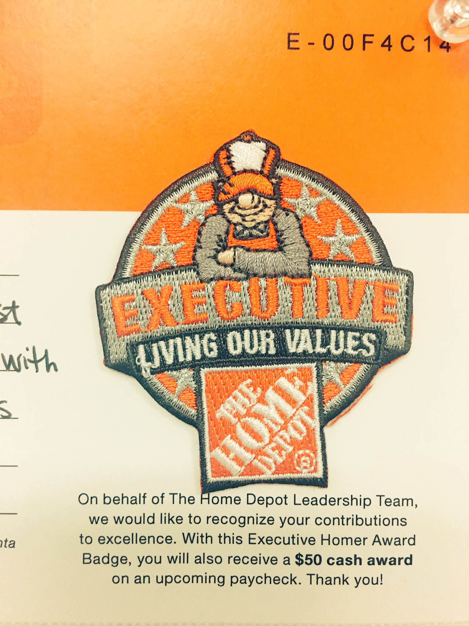 Homer Award Badge