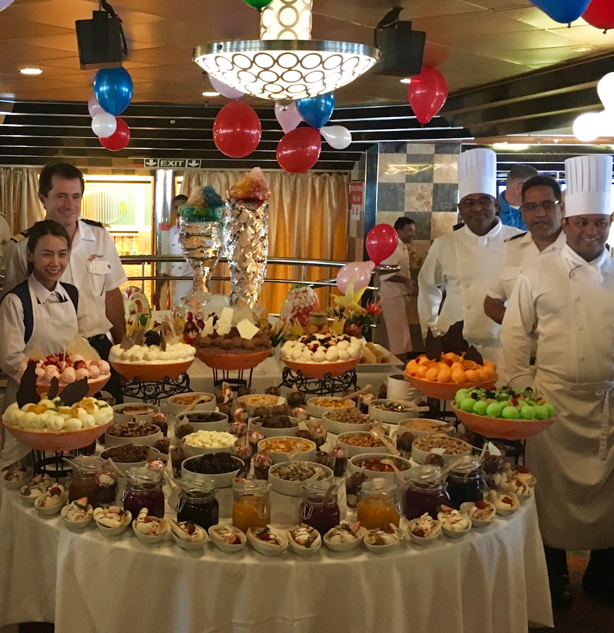 Carnival Conquest Buffet