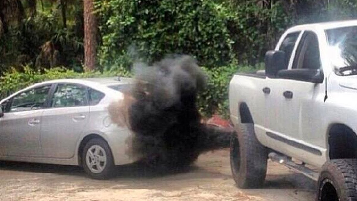 Cummins Rollin Coal On Prius