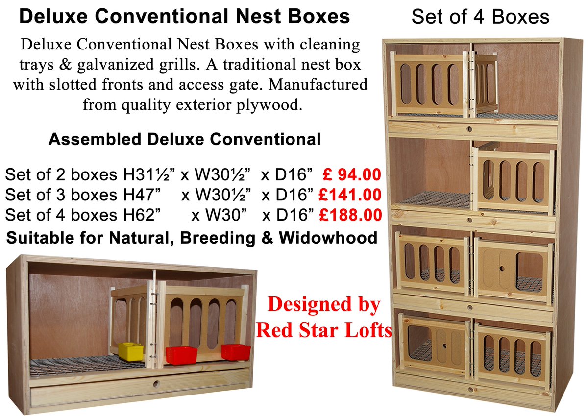 Pigeon Loft Nest Boxes