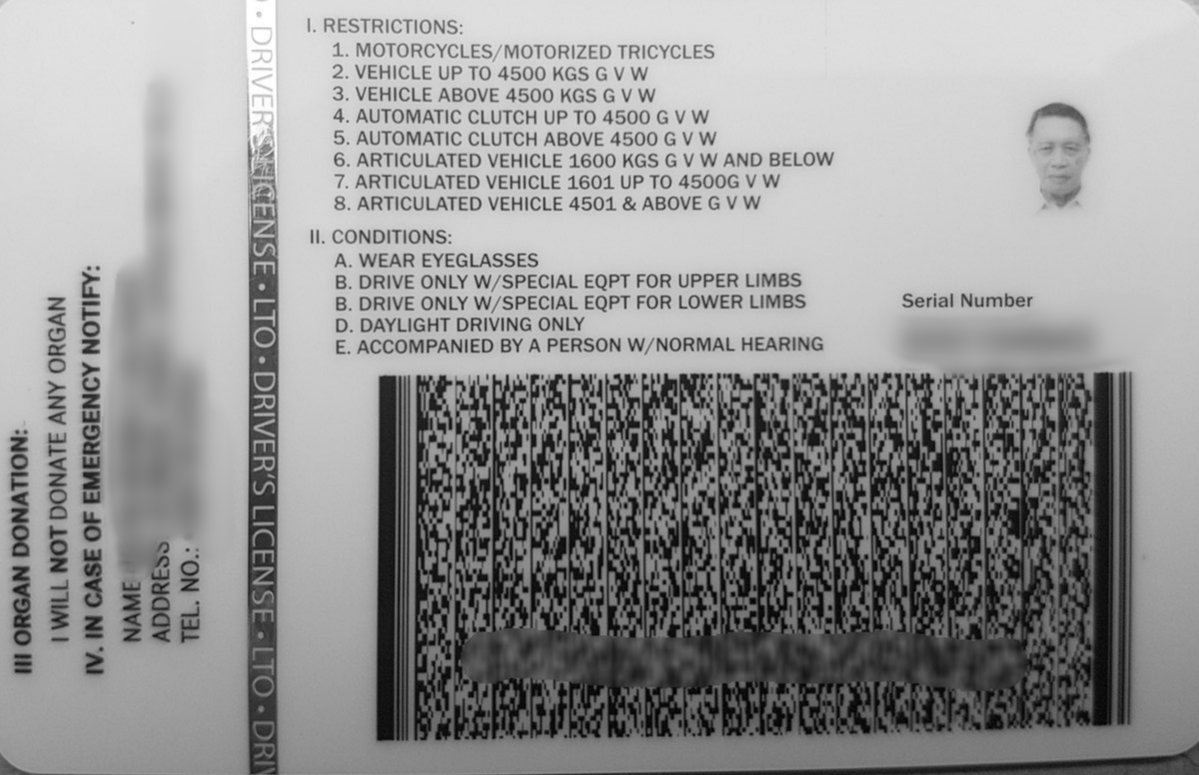 LOOK: The proposed design for the new license card with 5-year validity ...