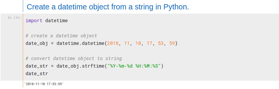 Daily Python Tips On Twitter Try Using Strftime Function To Convert Python Date Time Object To