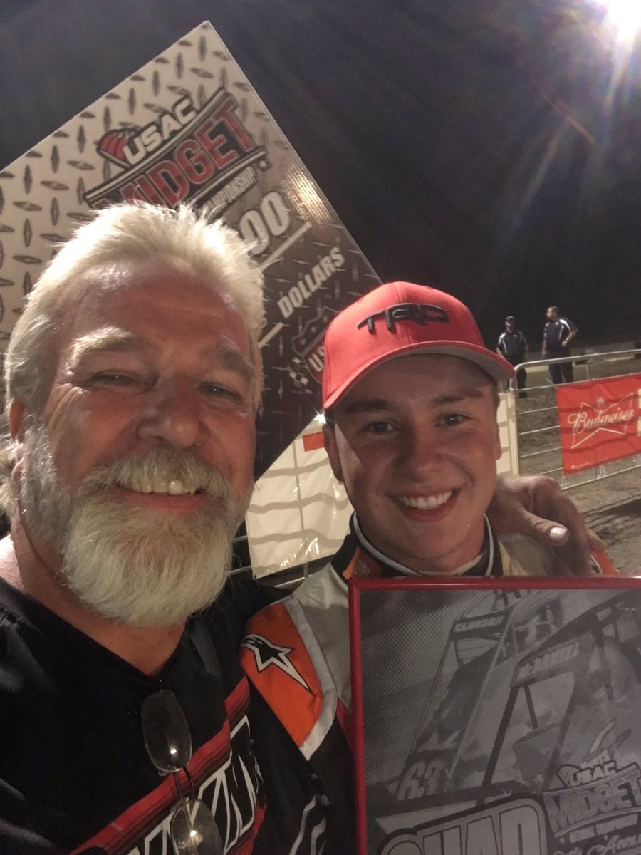 [OT] Christopher Bell wins Chad McDaniel Memorial USAC Midget Race : r ...