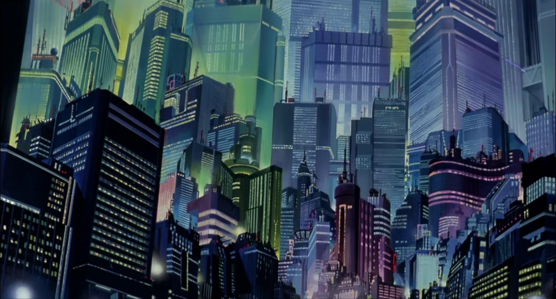 Ghost In The Shell Cityscape