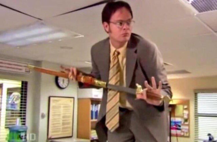 Dwight Schrute Weapon Quotes