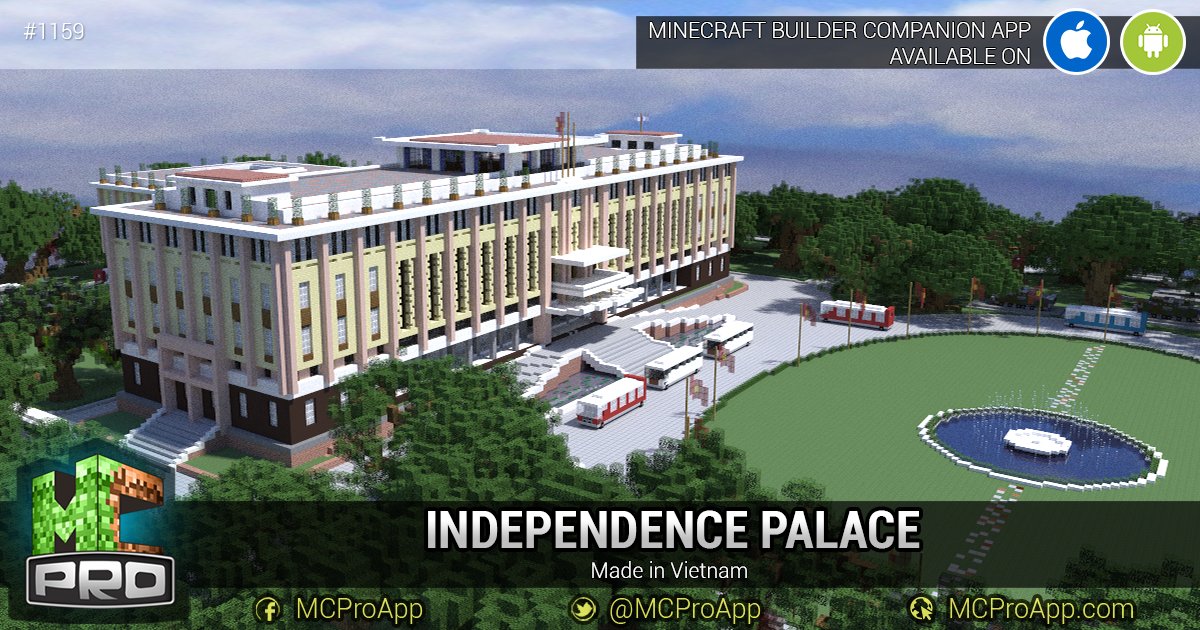 MCProApp on Twitter: "Viet Nam landmark - #Independence #Palace by Made in #Vietnam #team has ...