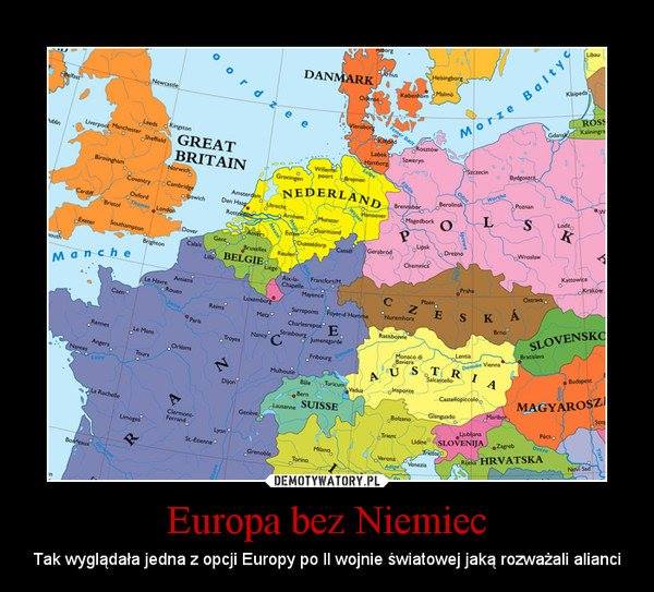 Albert Rychard Official ® on Twitter: "Mapa Europy w 2050 roku(?)....tak miała wyglądać Europa ...