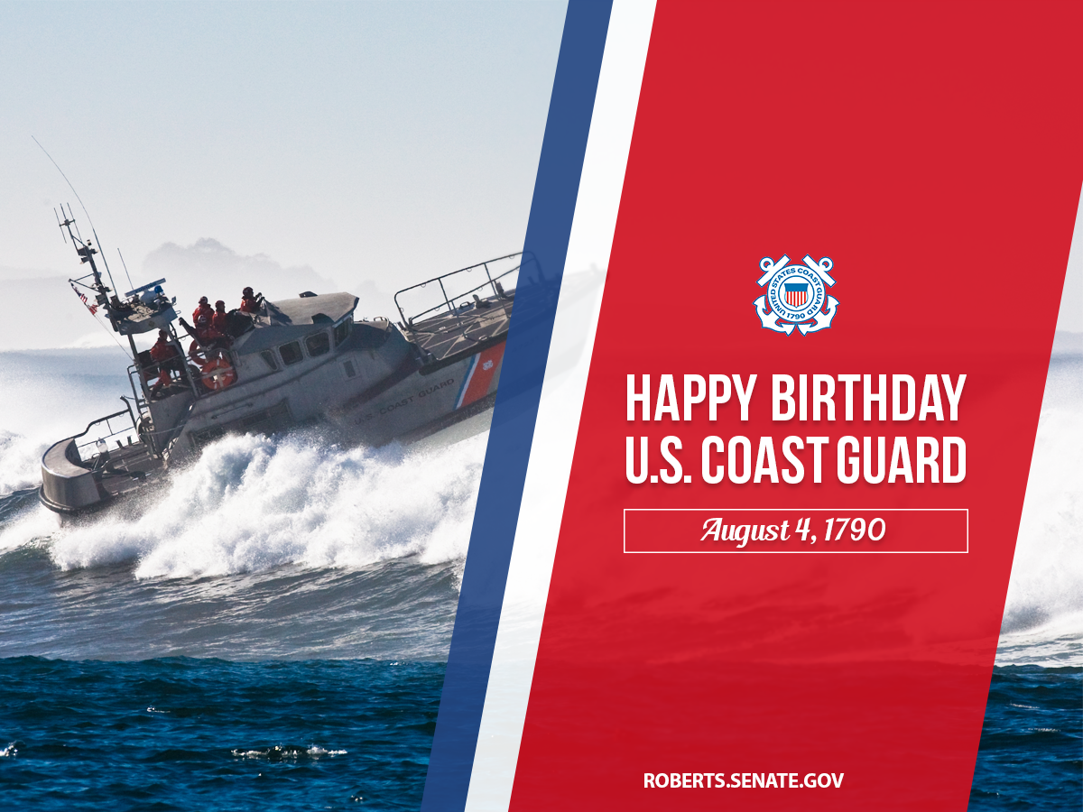 Happy Birthday, USCG! Thank you for 227 years of protecting our shores ...
