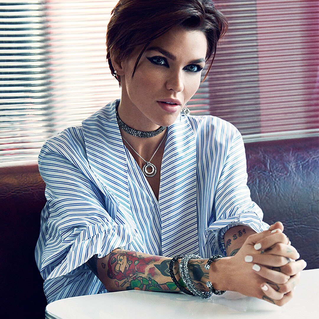 Ruby Rose Daily on Twitter: "swarovski: Coming Up Roses. Confidence and self-love influence ...