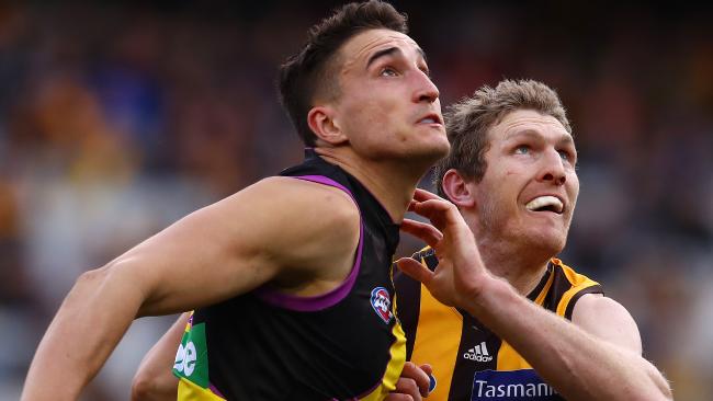 Richmond ruckman Ivan Soldo has set his sights on becoming the ...