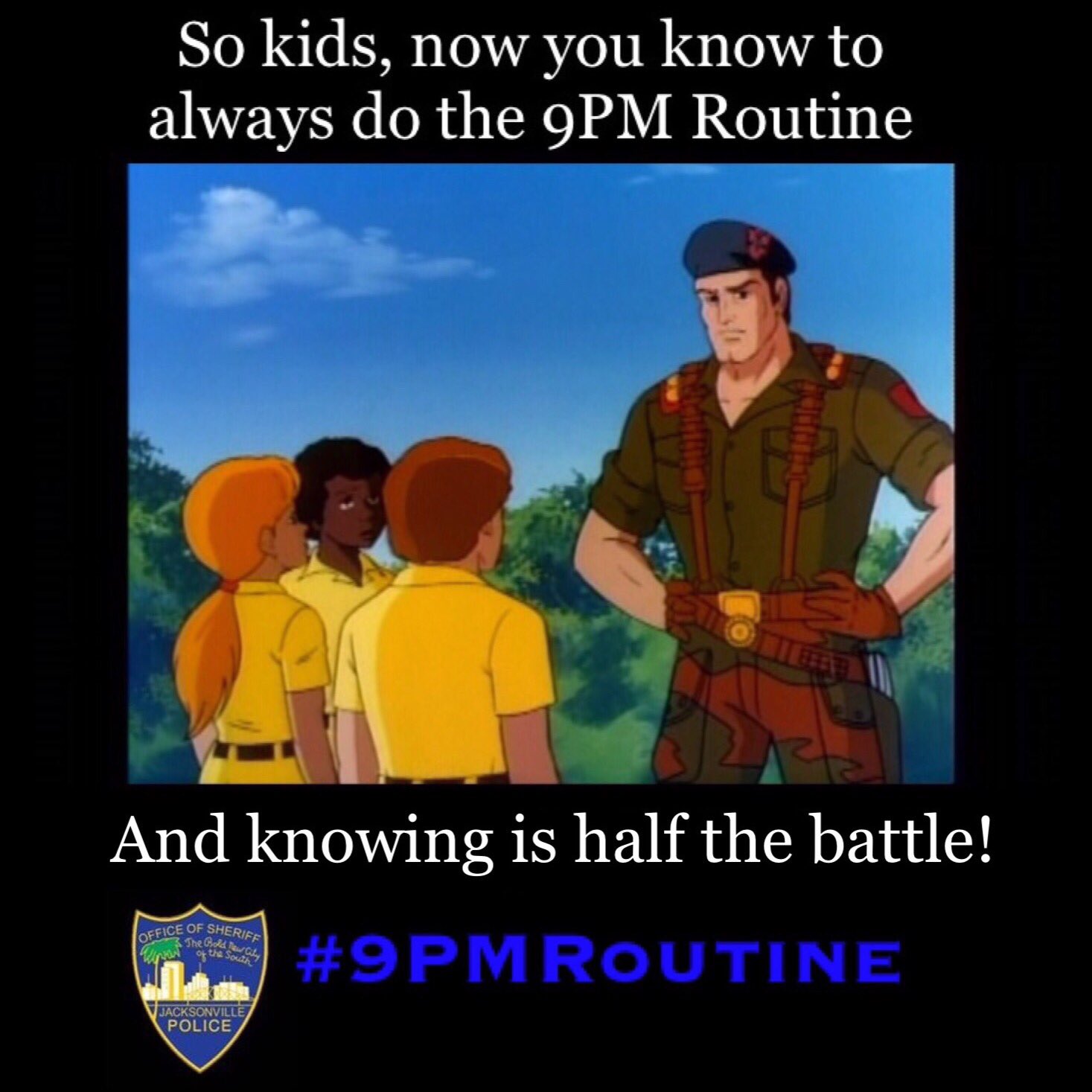 Knowing Is Half The Battle Meme Gi Joe