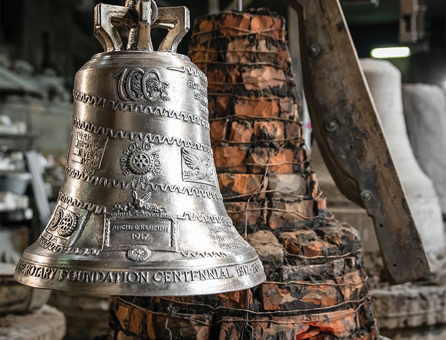 The Rotary Foundation 100th Year Bell | Rotary Club of Norfolk Sunrise