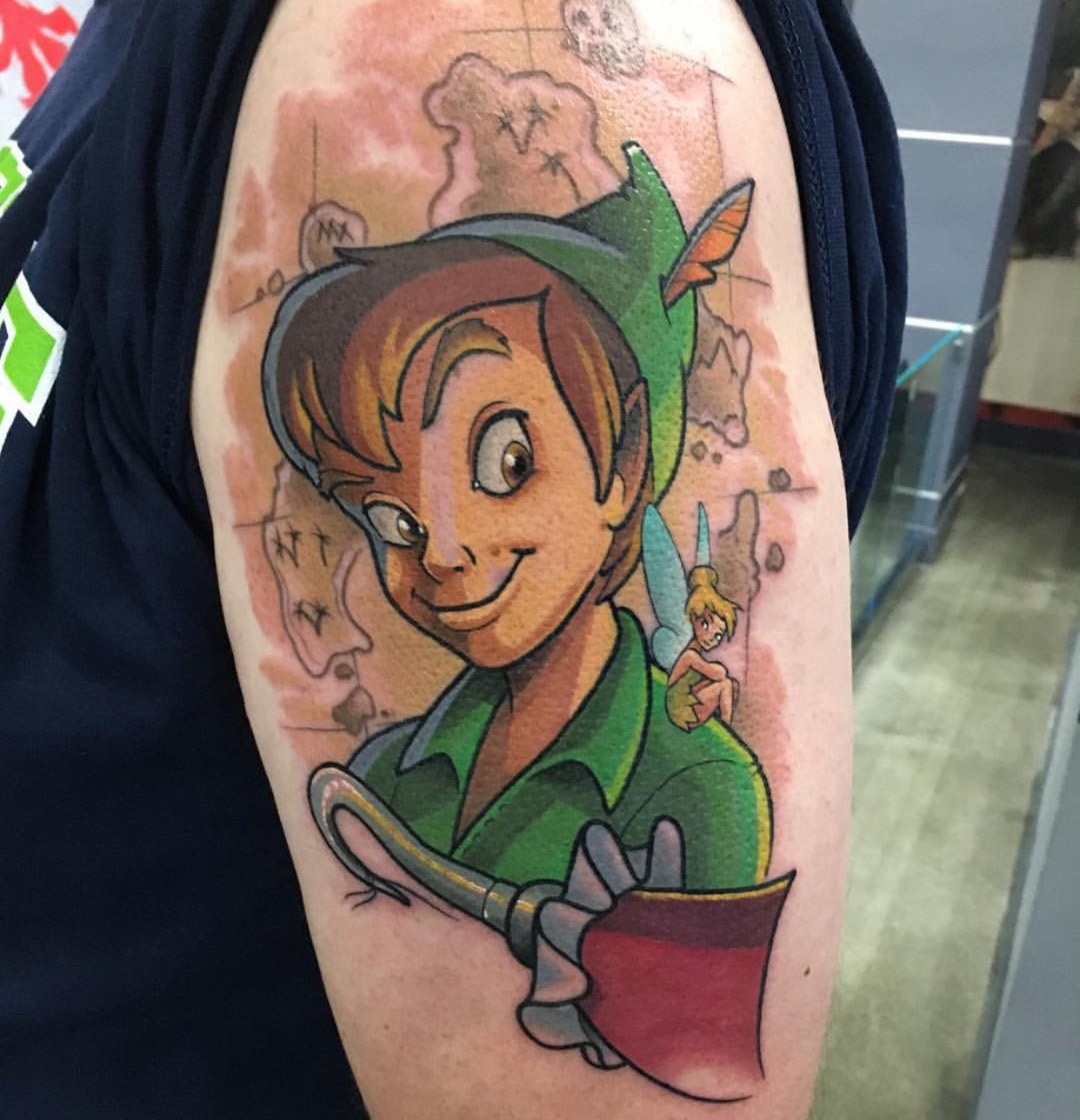 Peter Pan Hand Tattoos Peter Pan " Never Grow Up