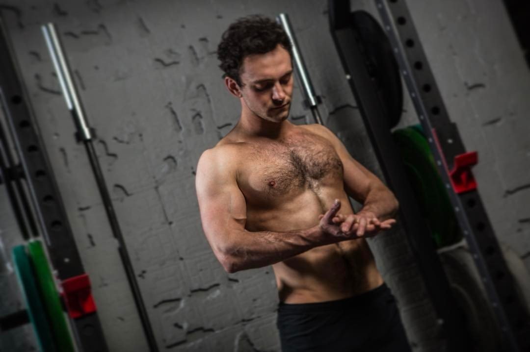 George Blagden Shirtless