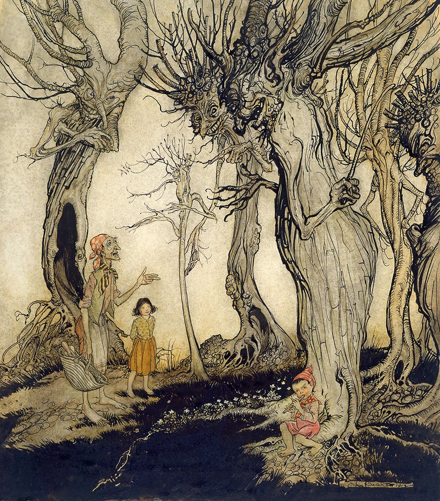 Arthur Rackham Elves