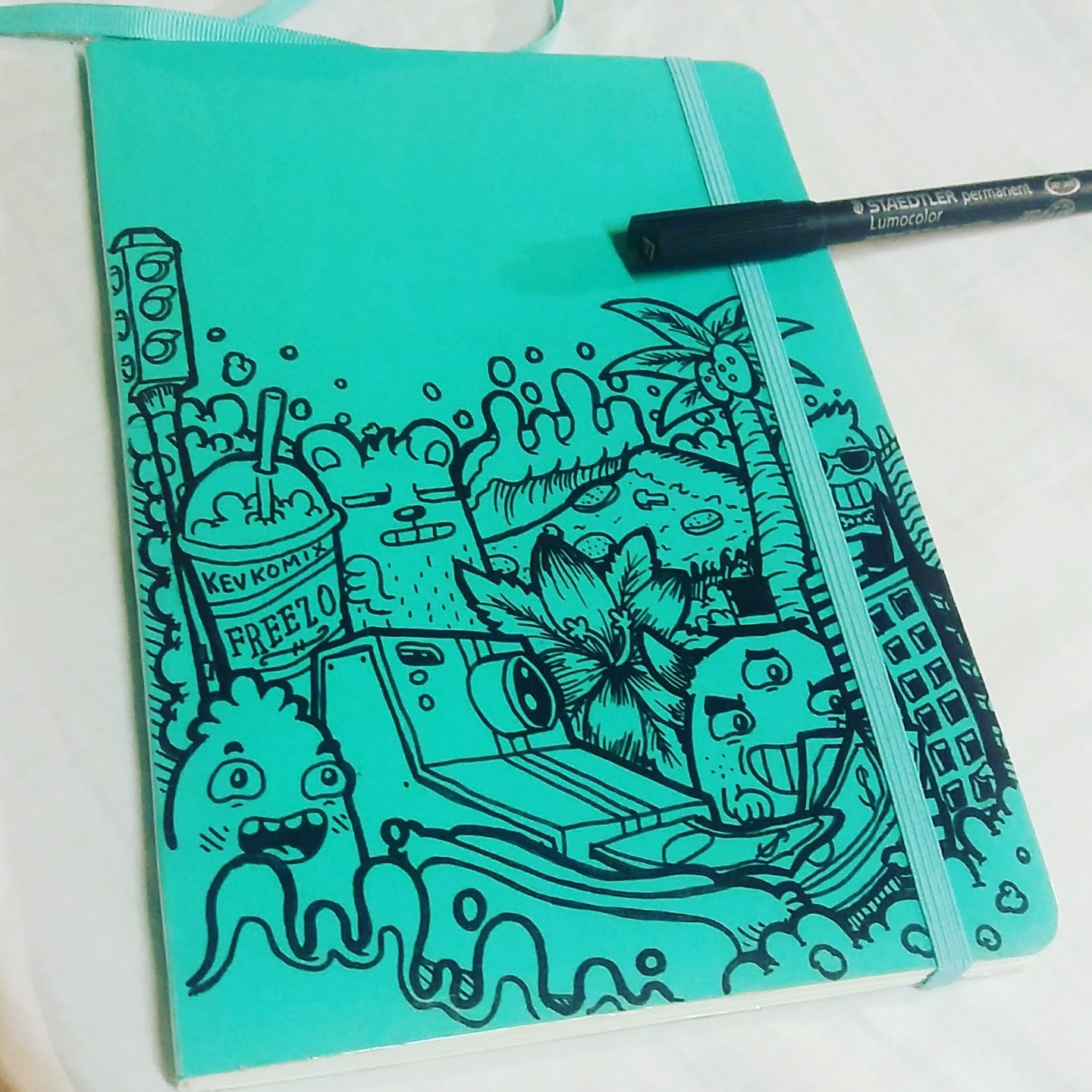 Notebook Cover Doodles