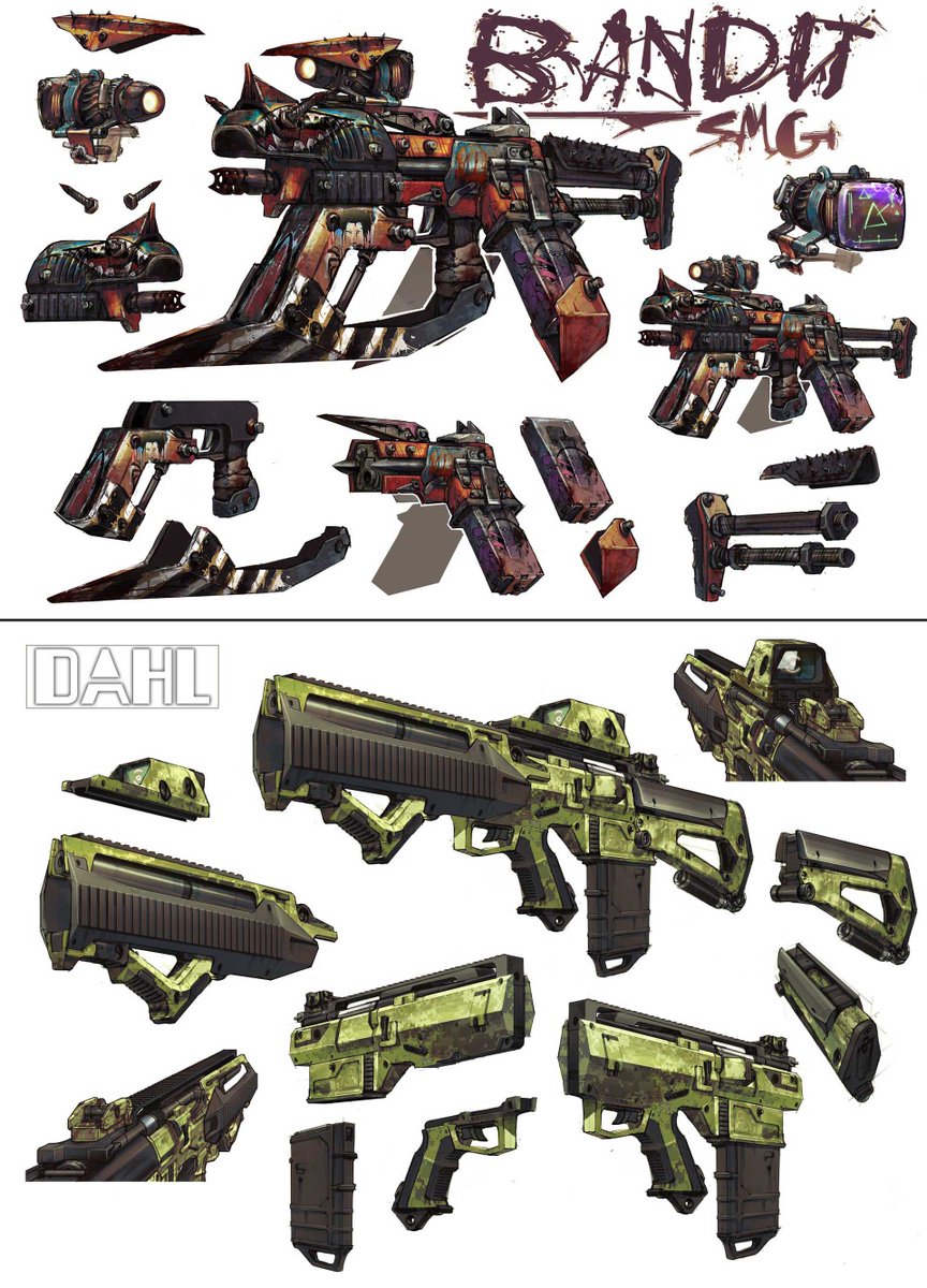Borderlands Weapons Manufacturers