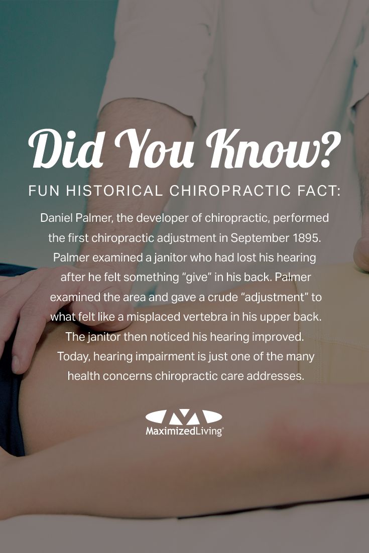 Chiropractic Fun Facts