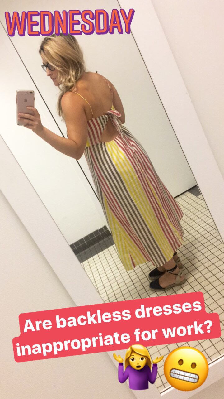 Inappropriate Dress For Work