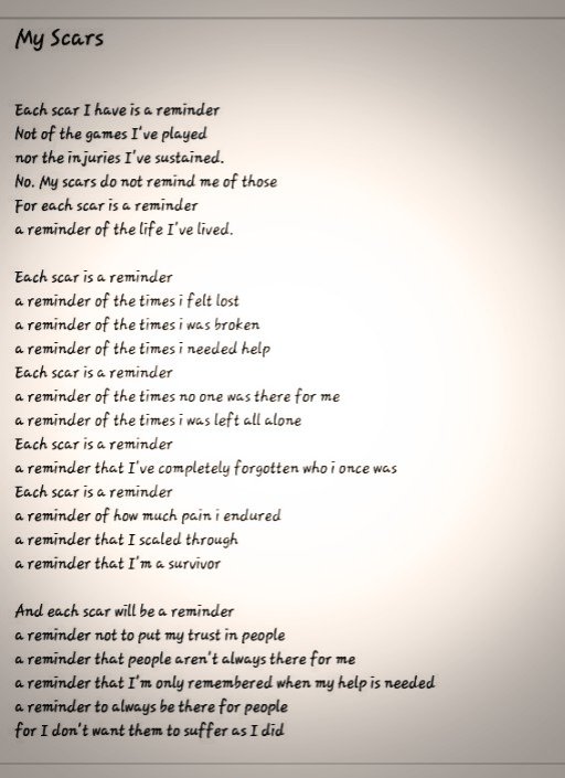 Depression Poems About Life