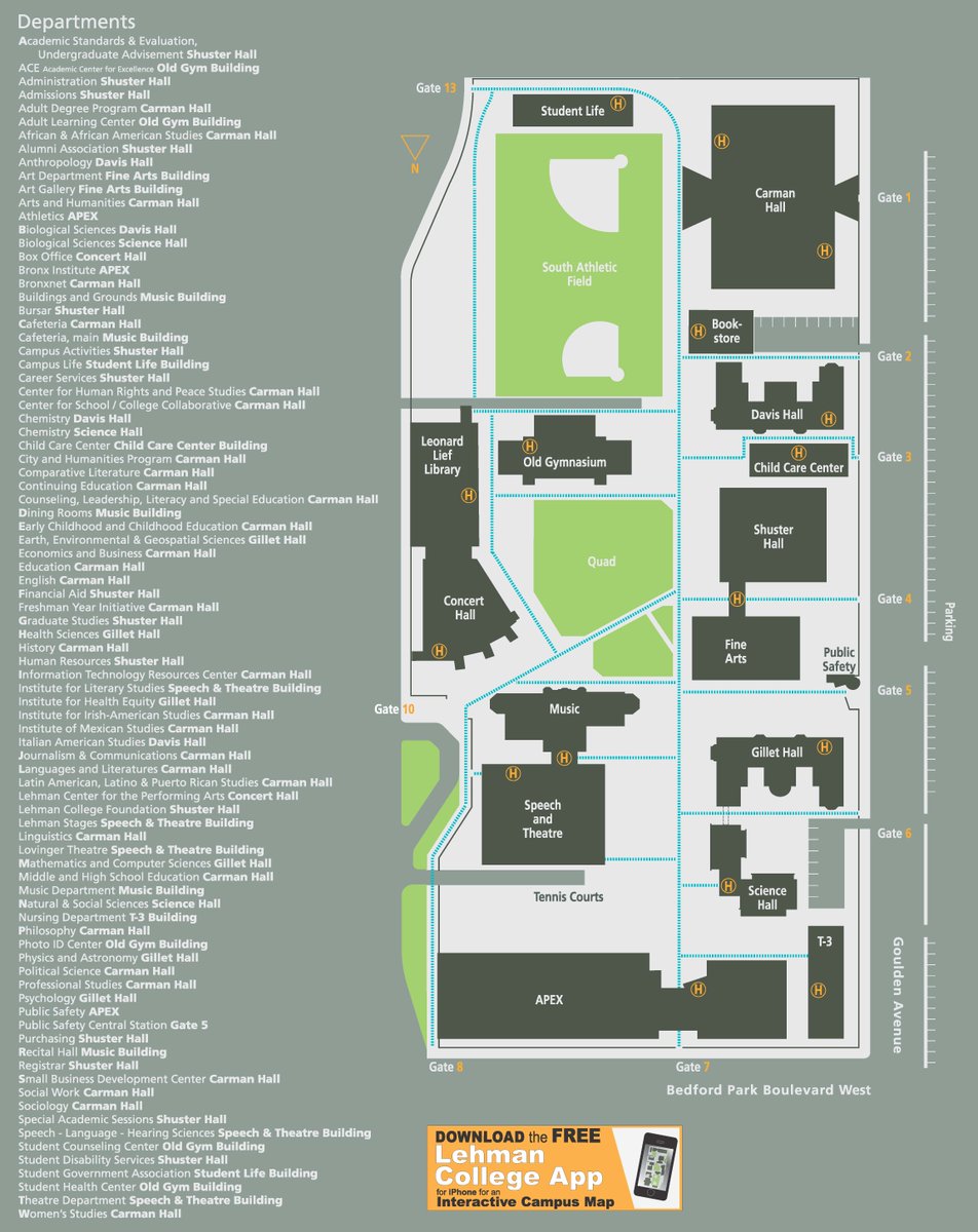 Lehman College Campus Map - Downtown Albany New York Map Lehman College Campus Map - Downtown Albany New York Map