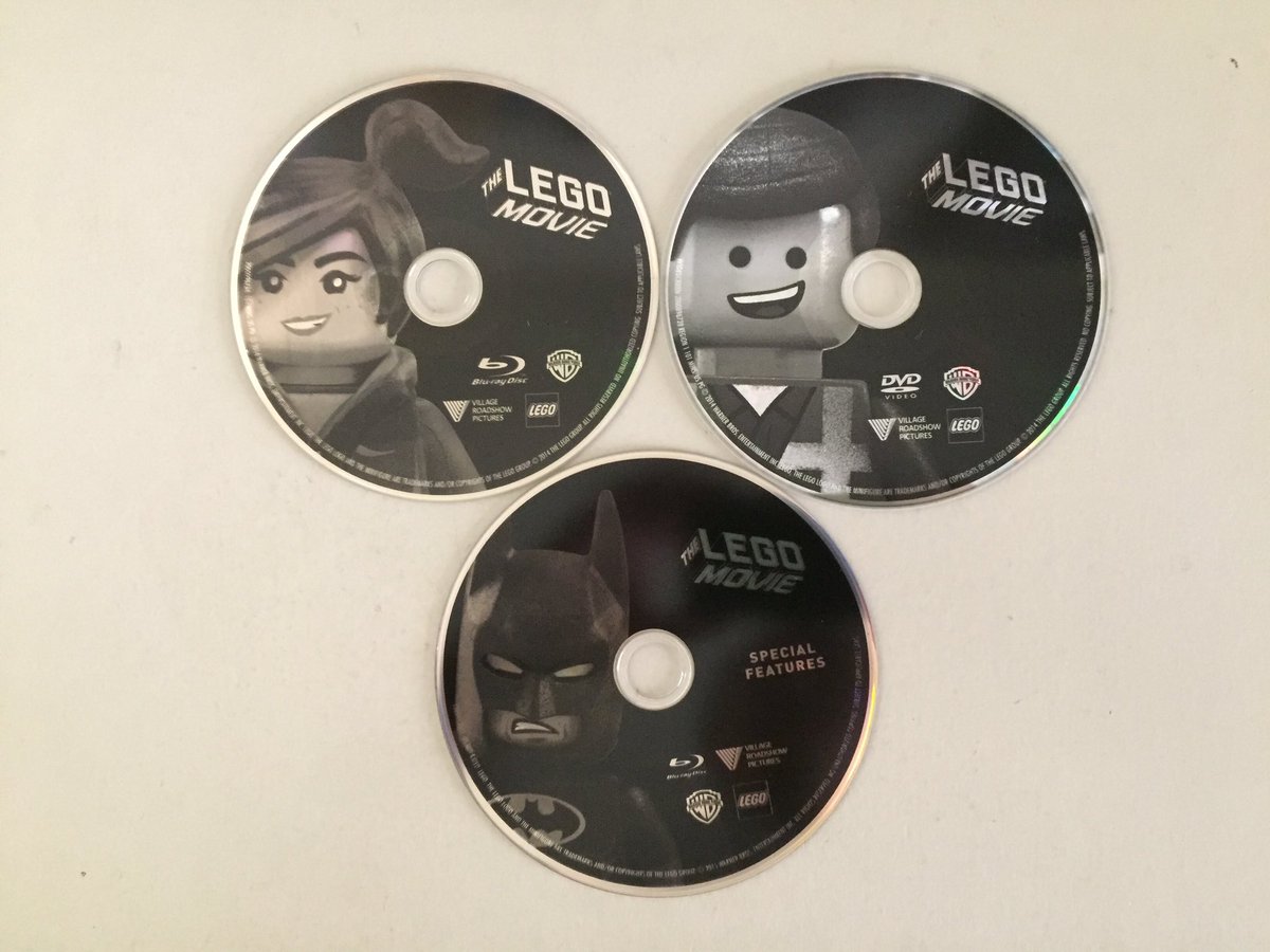 Lego Movie Dvd Disc