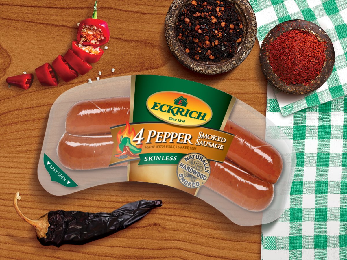 Eckrich 4 Pepper Smoked Sausage Recipes | Bryont Blog