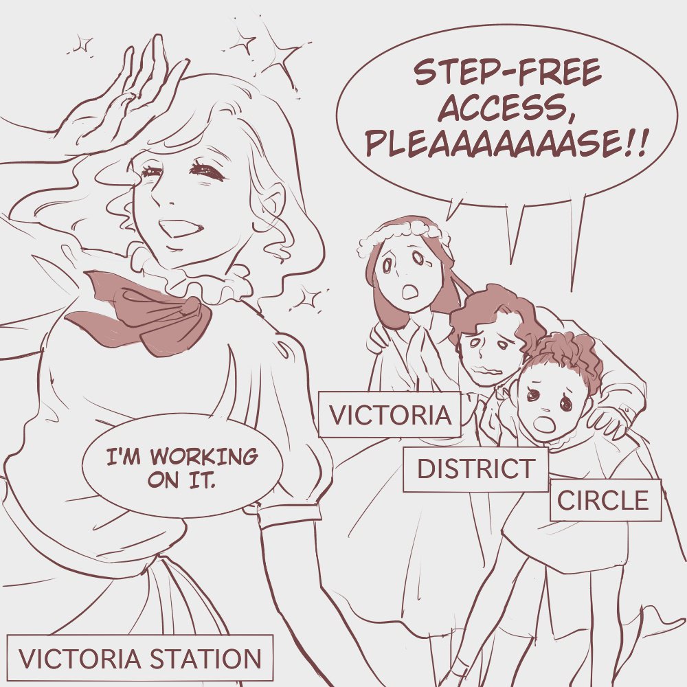 「Hi I'm Inko, working as a manga artist, yes I make art! #Vi」Inkoの漫画