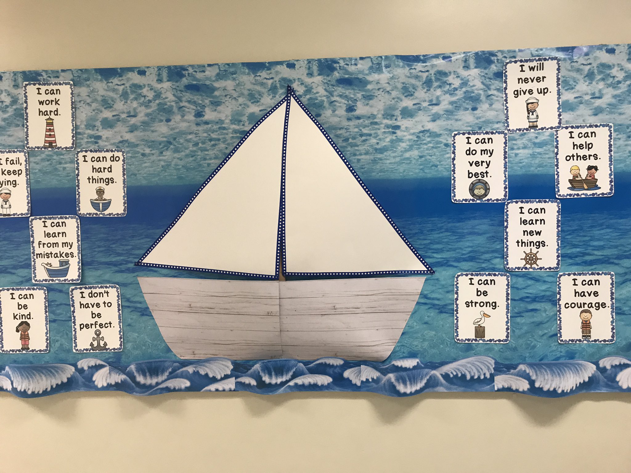 Sailboat Bulletin Board Ideas