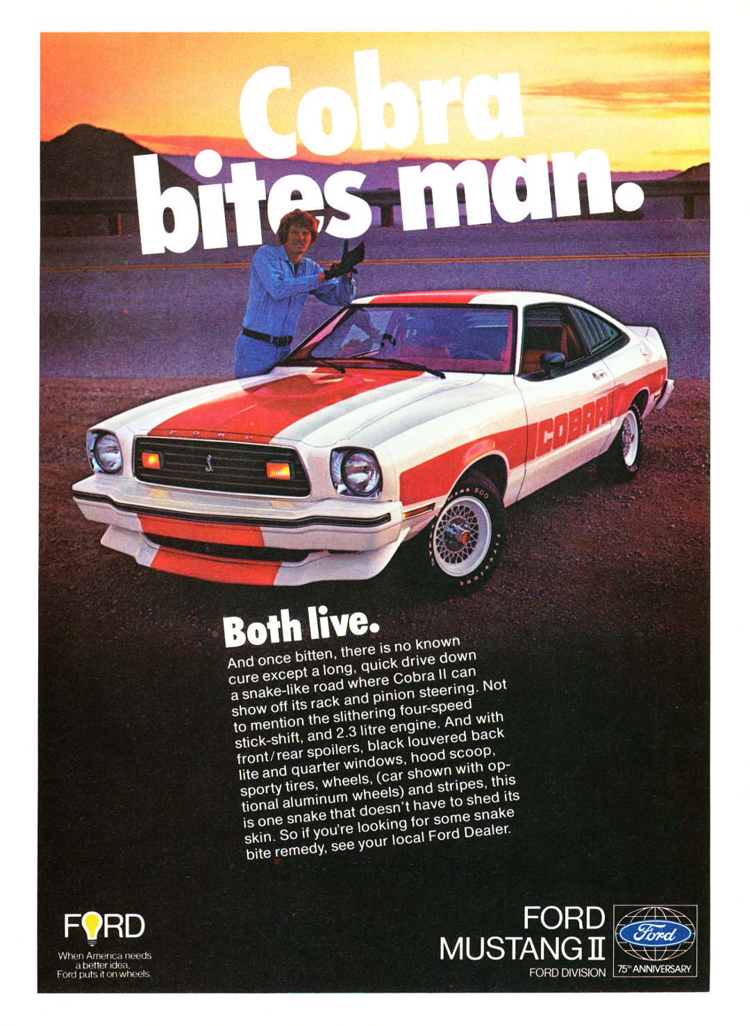 1960s Mustang Ad