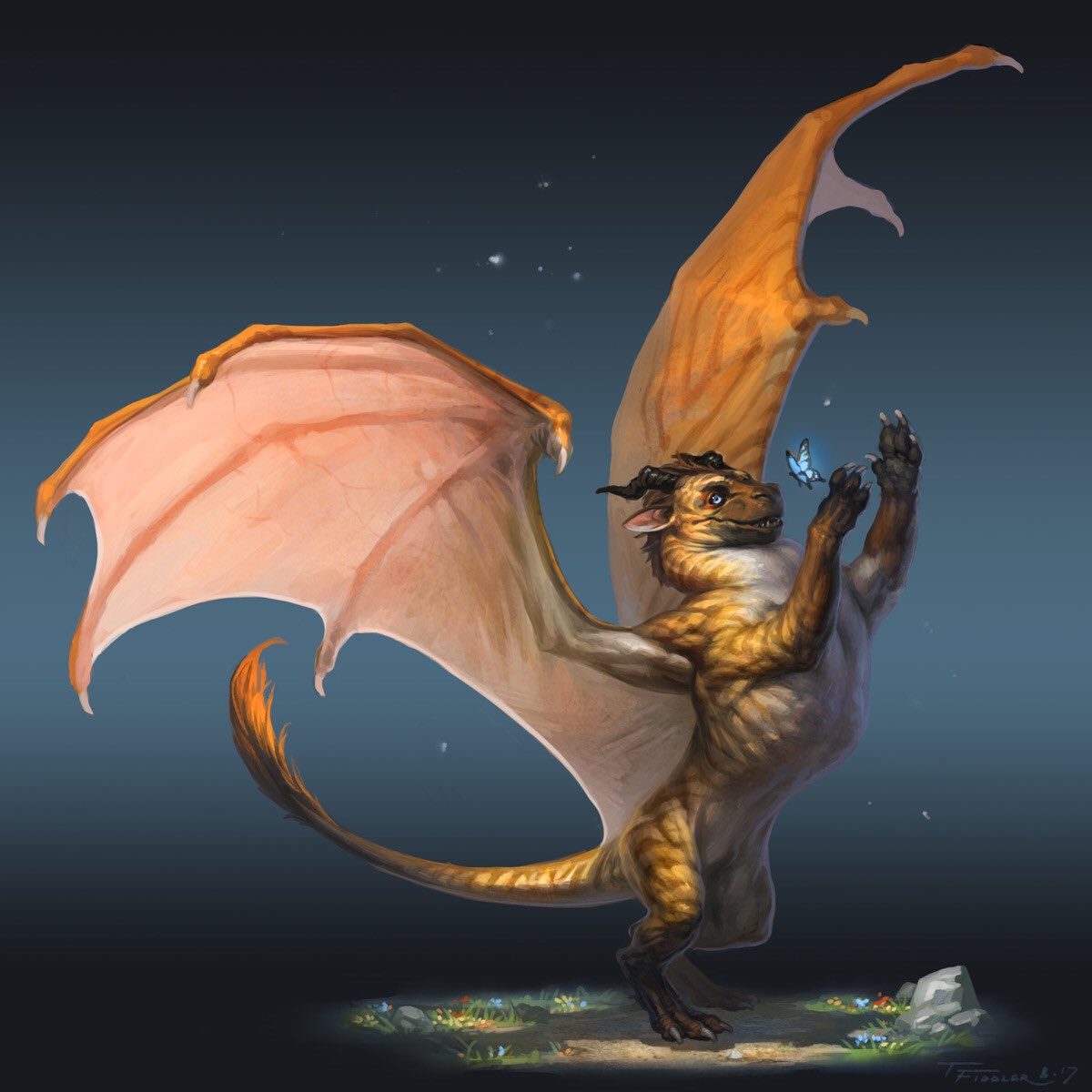 Fantasy Cat Creature Fantasy Cat Creature Etsy