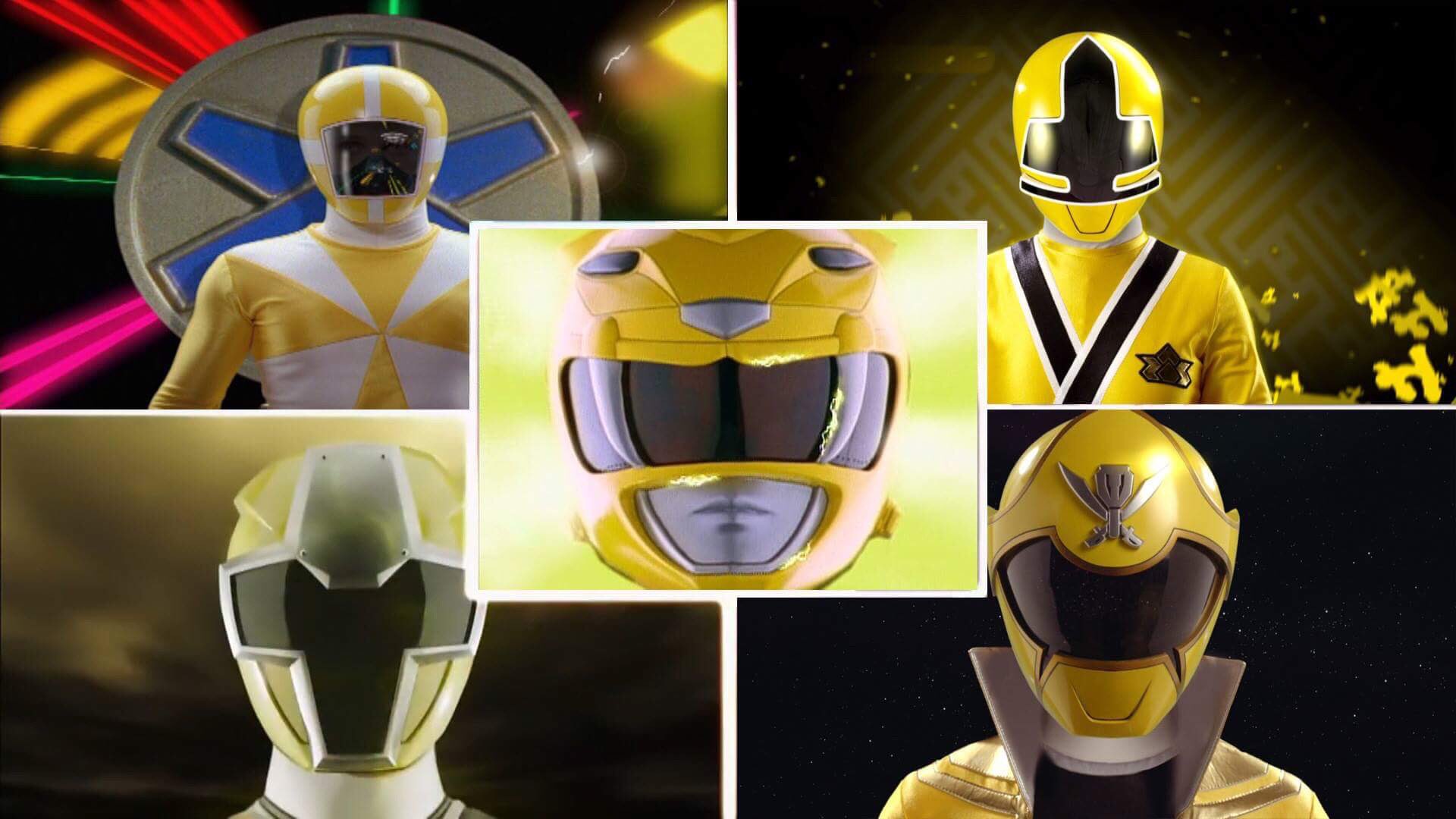 Power Rangers Super Megaforce Yellow Ranger Mask