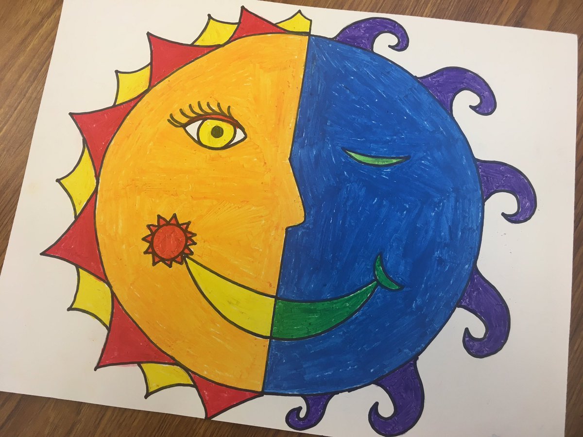 Intermediate Colors Drawing